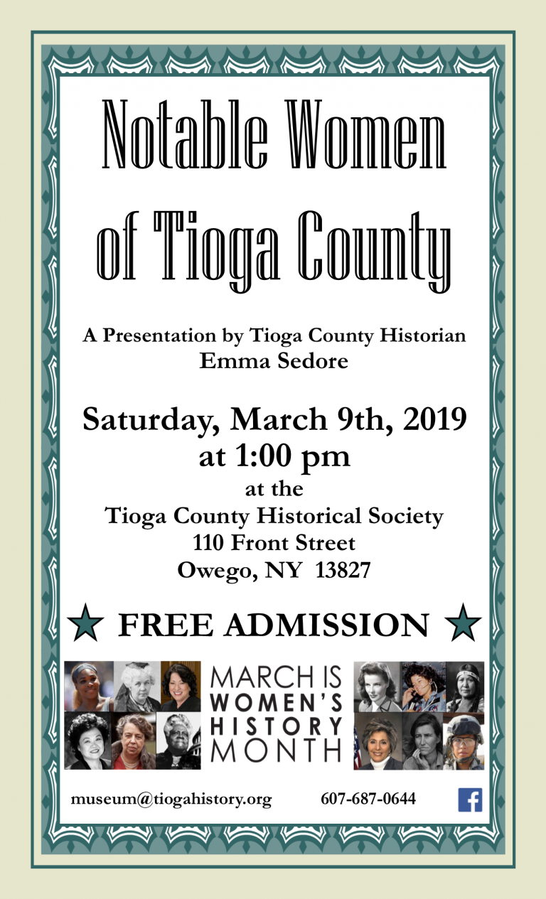 TC Notable Women_ Emma Sedore.pub – Tioga County Historical Society